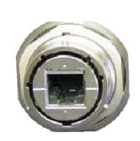 Cat6 Rj45 Jam Nut Rec Black - RJF67A1B