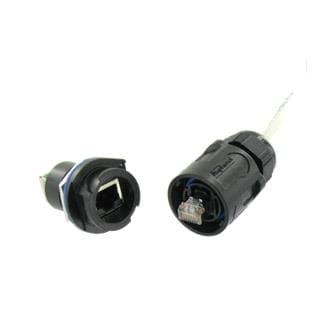 Fem Rj45 Composite Jam Nut Receptacle - RJFRB71