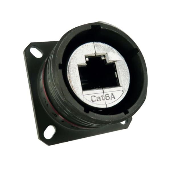 Rj Field Tv Cat6a Jam Nut Rec Code A Fem Rj45 Right Angle Ni ...