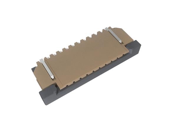 1.00mm Flex Connector, Sfw-r Series, 10 Position, Top Side Contact ...