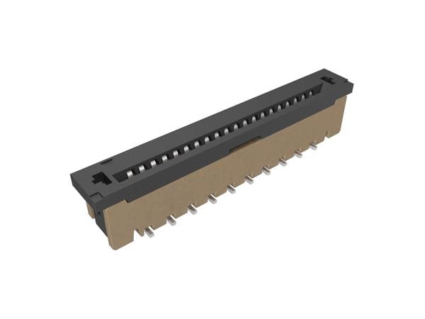 1.00mm Flex Connector, Sfw Straight Series, 20 Position, Top Entry ...