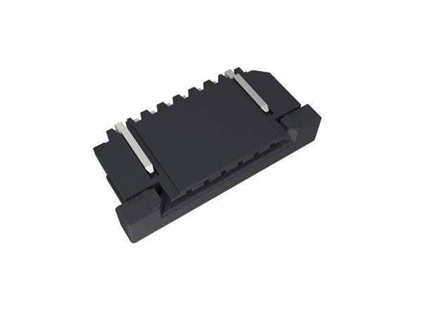 1.00mm Flex Connector, Sfw-r Series, 6 Position, Top Side Contact, Side ...