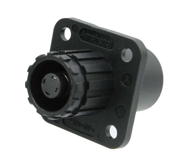 1000v Dc, Gen 2.5, 5.7mm, Surlok Plus, Receptacle, Panel Mount, Red ...