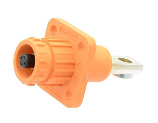 1500v Dc, Gen 2.5, 8.0mm, Surlok Plus, Receptacle, Panel Mount, Orange ...