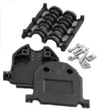 37p Plastic 2 Piece Backshell - 17E-1727-1