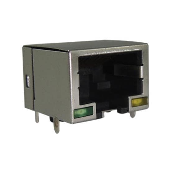 Mod Jack 1 Port 8p8c Shielded W/o Tabs - RJE7318800210