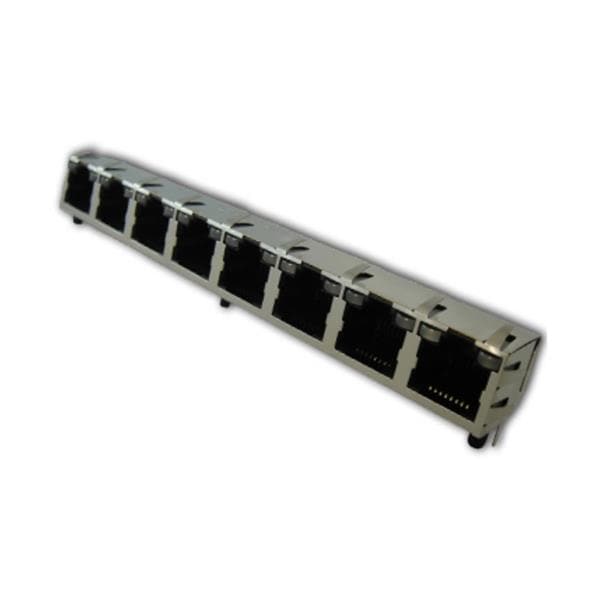 Rj45 Shielded Leds 8 Port - RJHSEG38608