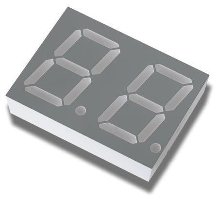 Red 571nm 0.56in 7 Segment - HDSP-523E
