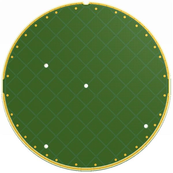54mm Round Gesture Trackpad - TPR54-P201-S