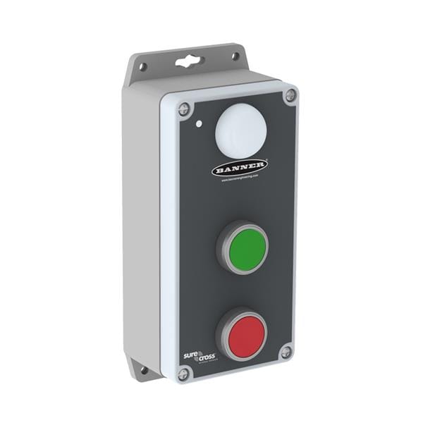 Wireless Q120 Pendant Node 900 Mhz; Integrated Battery; Two Operator ...