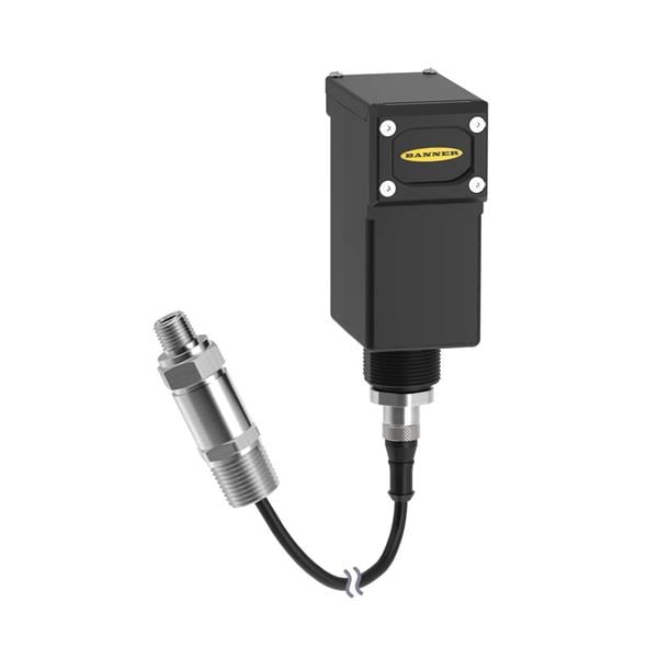 Wireless Q45 900 Mhz Node 1 W; Pre-wired Female M12 Qd For Bwa-pressure-sensor-150 (sensor/cable ...