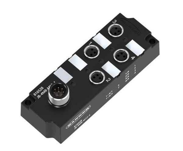Junction Box 8 Port M8 8 Signals With M12 12-pin Hr; 8 Signals, Pin 4 ...