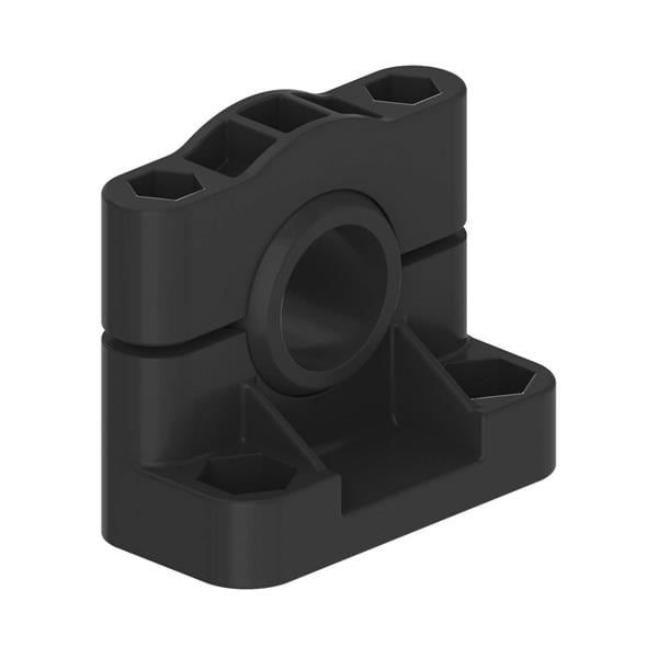 Bracket: 18 Mm Swivel; Material: Black Valox; Mounting Flange; Swivel ...