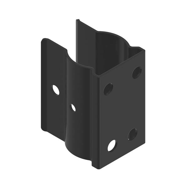 Bracket: One-piece Bracket For Mounting To 28 Mm Diamiter Pipe; Black ...