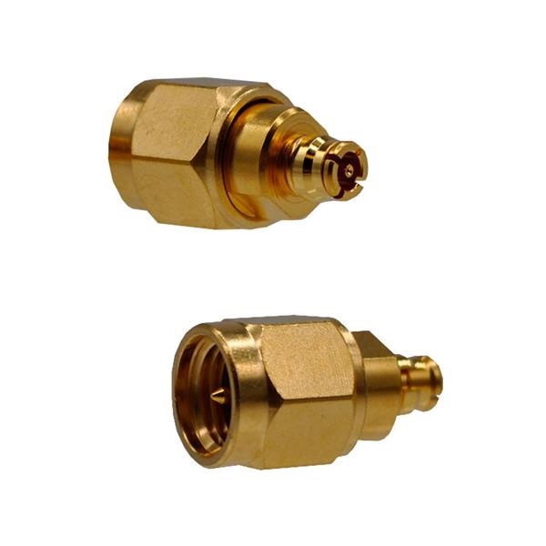 Sma Plug To Smp Jack Adapter Gold - 134-1019-451