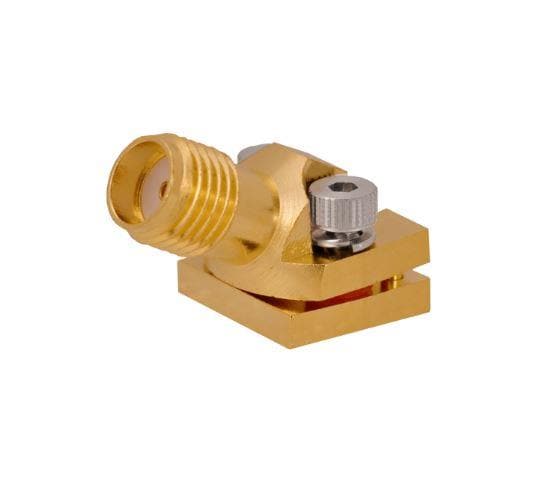 Sma Jack, Solderless Pcb Mount, 30 Degree - 142-0791-301