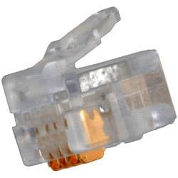 Rj22 (4p4c) Modular Plug L Unshielded L Solid/stranded L Flat/round ...