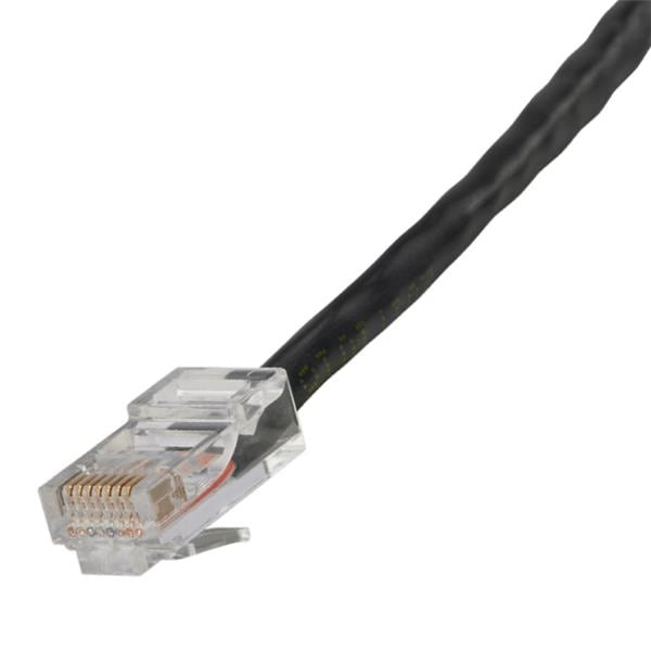 Cat5e Assembled Patch Cable 1 Ft Black - 73-7771-1