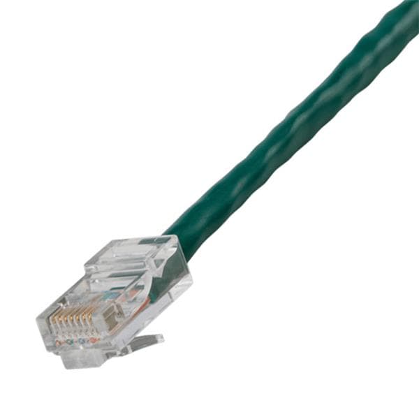 Cat5e Assembled Patch Cable 7 Ft Green - 73-7773-7