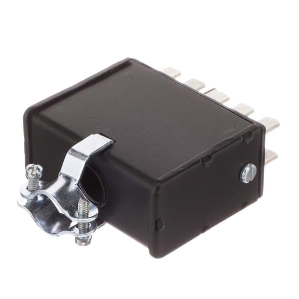 10p Plug Sldr Eyelet W/ Hood/cable Clamp - P-2410H-CCT