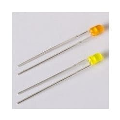 Led Thru-hole 3mm He Red 635 Nm - 3HDL-F