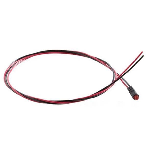 Standard Panel Mount Indicators, 2 Leaded, 3mm Super Red Led With Water ...