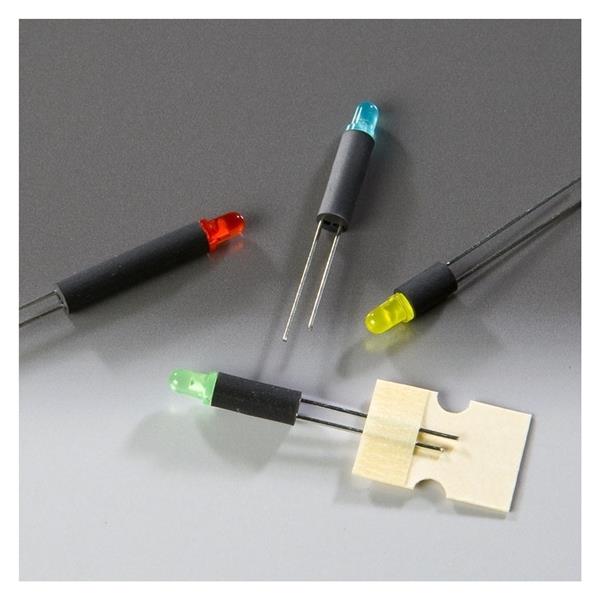 Led Mount Vert 1.5mm 3mm Led Pvc Blk - ELM 5-1.5MM