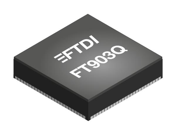 32 Bit Mcu Rev C Camera,sd Card,usb - FT903Q-C-T