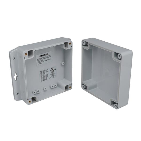 Ip68 Nema 6p Box With Mounting Brackets (4.7 X 4.7 X 2.4 In) - PN-1336-AMB