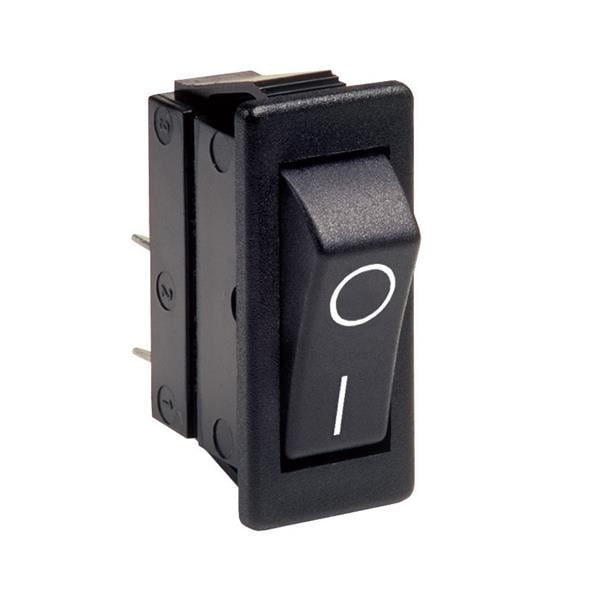 Dpst Rocker Switch With Legend - C1250APBB-085W