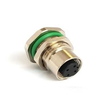 M12 Series Rear Panel Mount Conn - PXMBNI12RPF04APCPG9