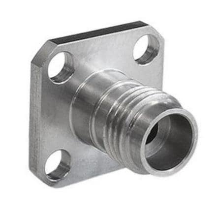 Ssma Straight Jack 4 Hole Flange Rf Connector Ext Ptfe 3.1mm ...