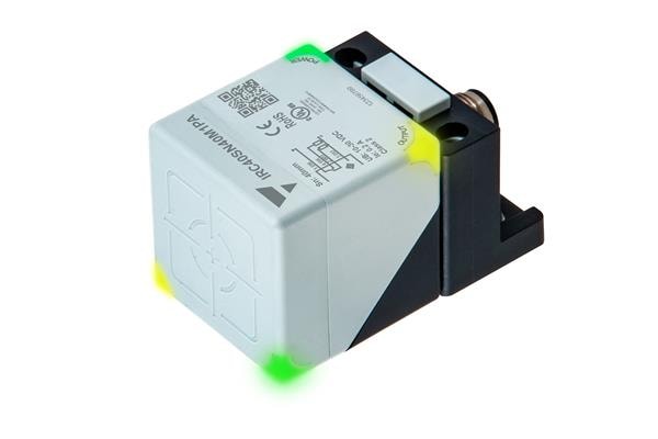 Inductive Proximity Sensor, 40x40mm Cube Plastic Housing, M12 Connector ...