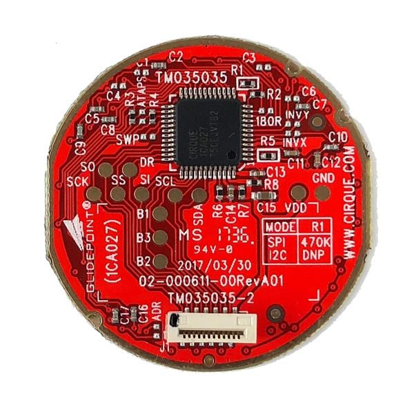 35mm Round Spi/i2c Flat Overlay - TM035035-2024-002