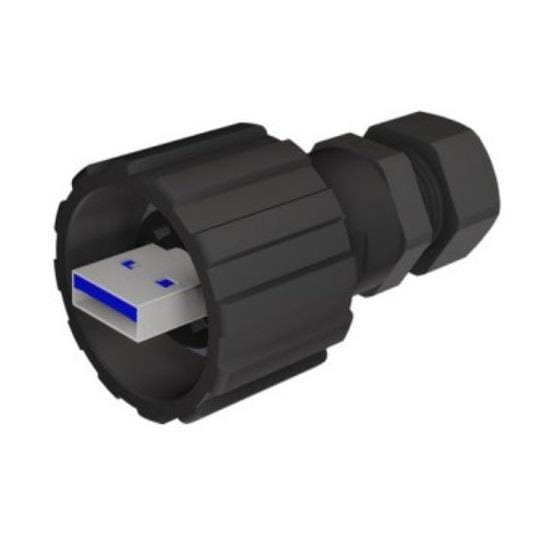 Usb 3 Ip67 Ip68 Type A Plug Assembly Kit - 17-240071
