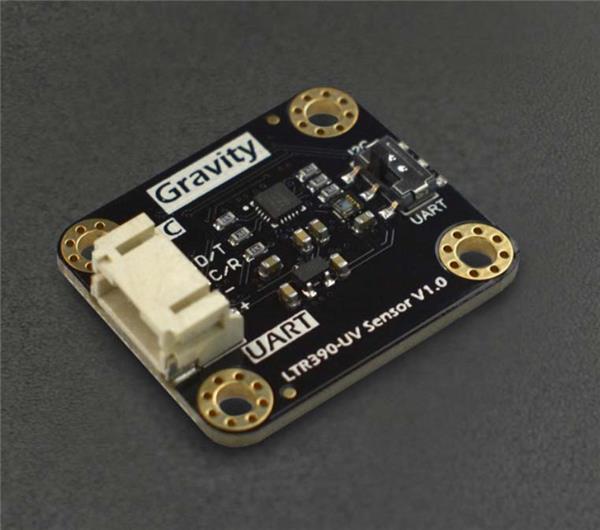 Gravity: Ltr390 Uv Light Sensor (280nm To 430nm) - I2c & Uart - SEN0540