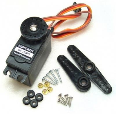 Df Metal Geared 15kg Standard Servo - SER0019