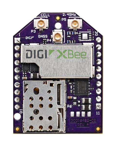 Digi Xbee 3 Global Lte M Nb Iot Gnss 2g Fallback Telit Me310g1 Ww