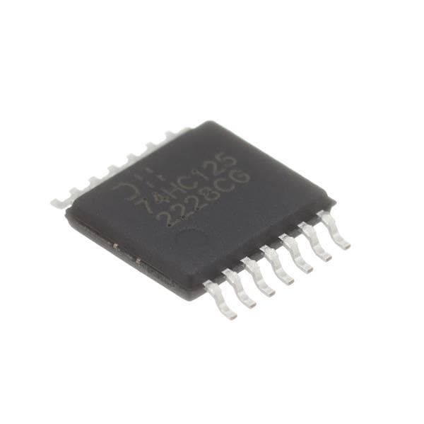 Quad 3-state Buffers Oe Low 2-6v - 74HC125T14-13