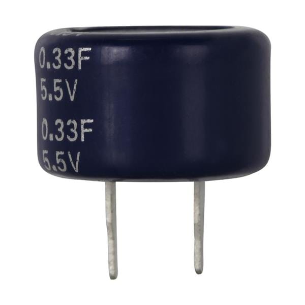 Cap 0.33f 5.5v Edlc Coin Cell Cylind - KW-5R5C334-R