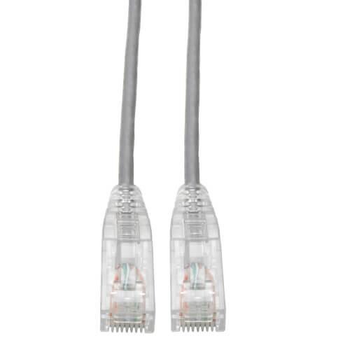 6" Gray Cat6 Slim Utp Ptch Cbl - N201-S6N-GY