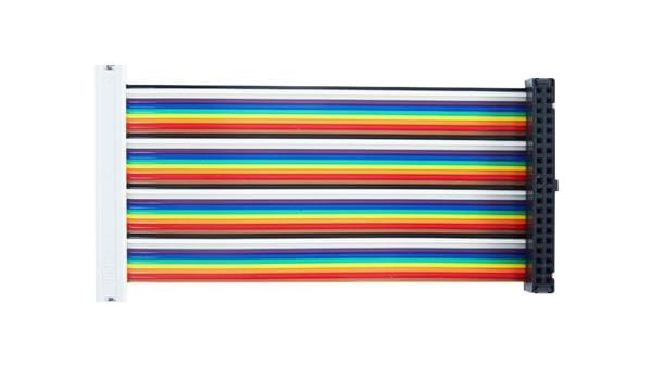 40pin Gpio Extender For Pi400, Rainbow Cable - ED-Pi400EXT-R