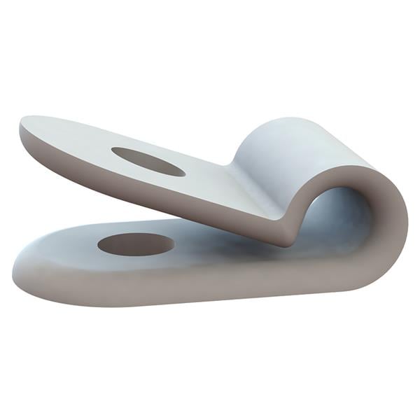 Cable Clamp, Screw Mount, .125 Hold, .375 Width - 22CC37B0125B