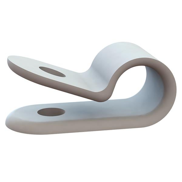 Cable Clamp, Screw Mount, .250 Hold, .375 Width - 22CC37B0250B