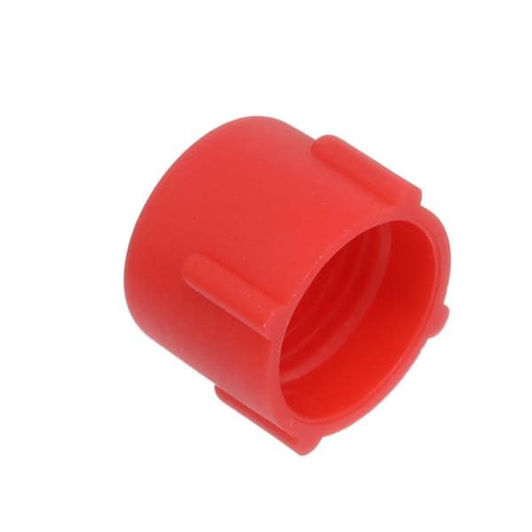 Metric Threaded Cap:ldpe Red - 12101A