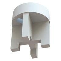 Led Spacer,t-1-3/4,natural,7/8 In Spc - LEDS2E-14-01