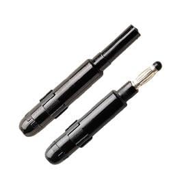 Retract Plug Black - 122505A