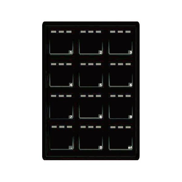 Asm,keypad,std,12btn,v Blank - 3K012-4RC3AG