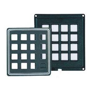 Keypad Overlay Clear 4x4 - 88-001