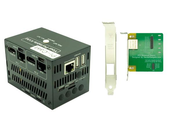 A Pi-cast Kvm With Dual-atx Multi-port Switch Capable Of Toggling Between Hdmi, Usb, And Atx ...
